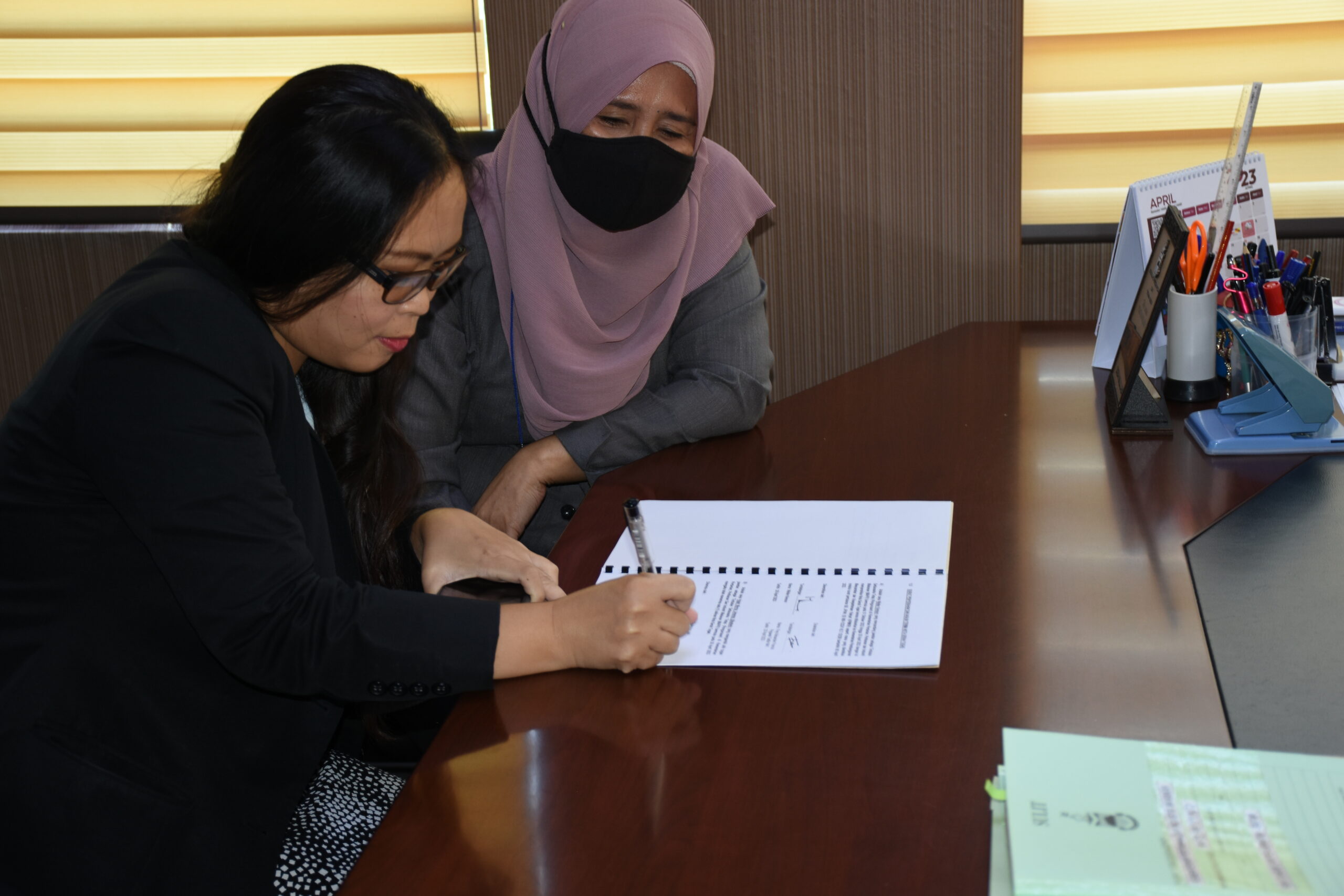 SESI PENYERAHAN NOTA SERAH TUGAS KEPADA TSUT(PENGURUSAN) – MAFFI